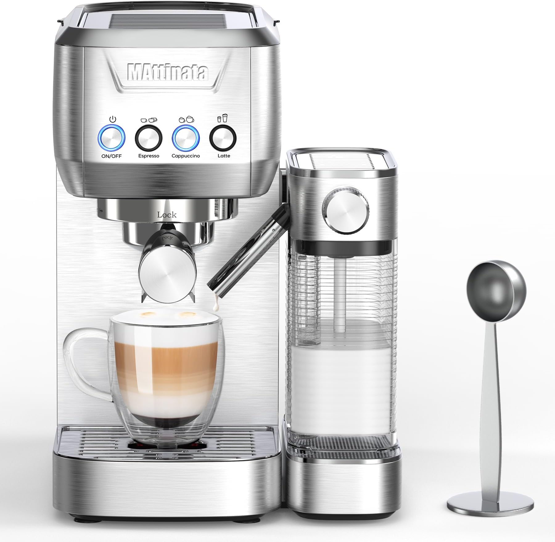 Amazon.com: Gourmia GCM4230 8-in-1 One-Touch Espresso, Cappuccino ...