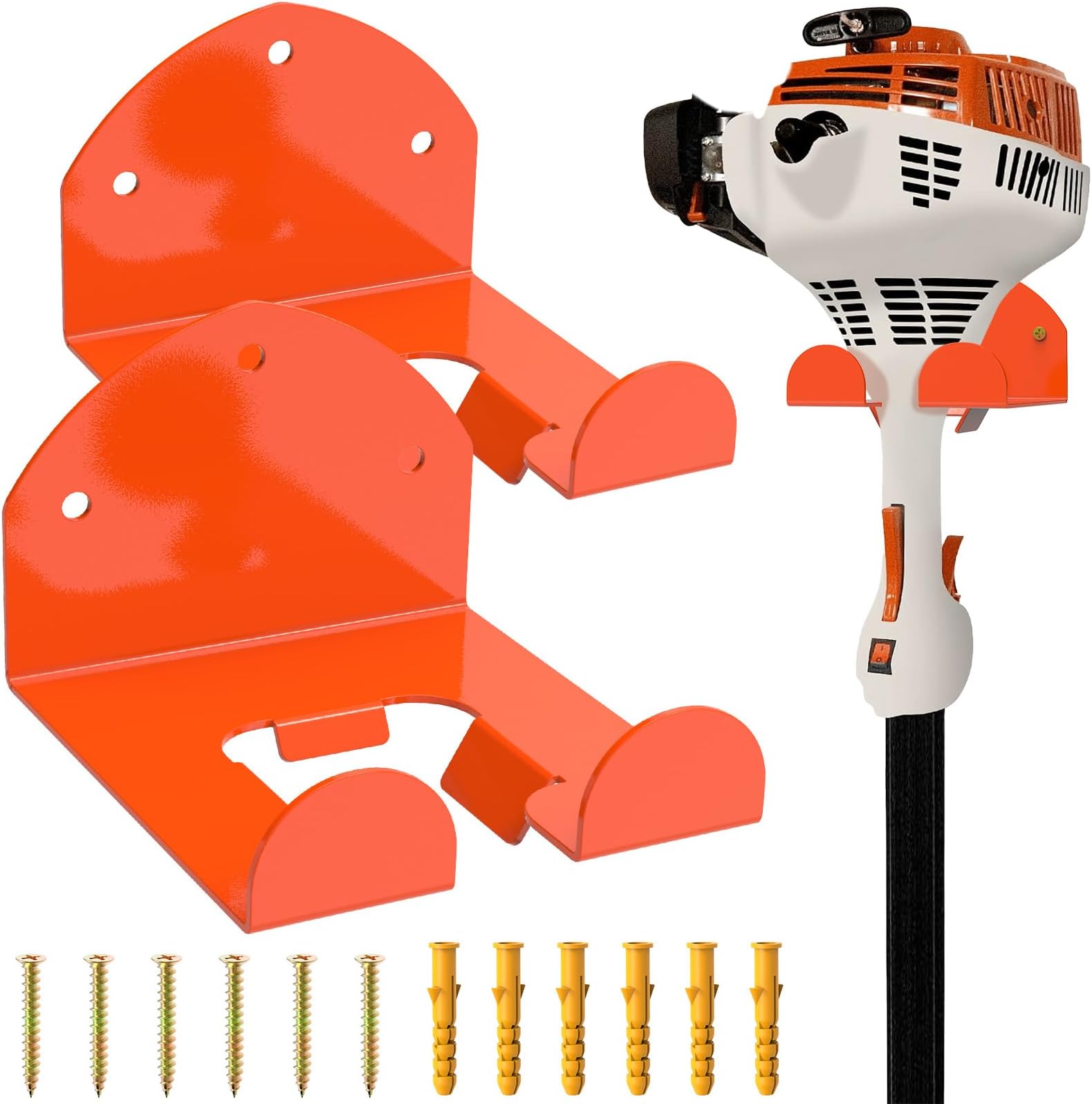 Amazon.com: FLEXI RODS Trimmer Rack and Chainsaw Holder for Stihl Tool ...