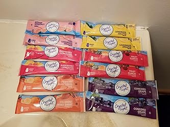 Amazon.com : Crystal Light Pitcher Packets Drink Powder - 12 (2-quart) Sugar Free Drink Mix ...