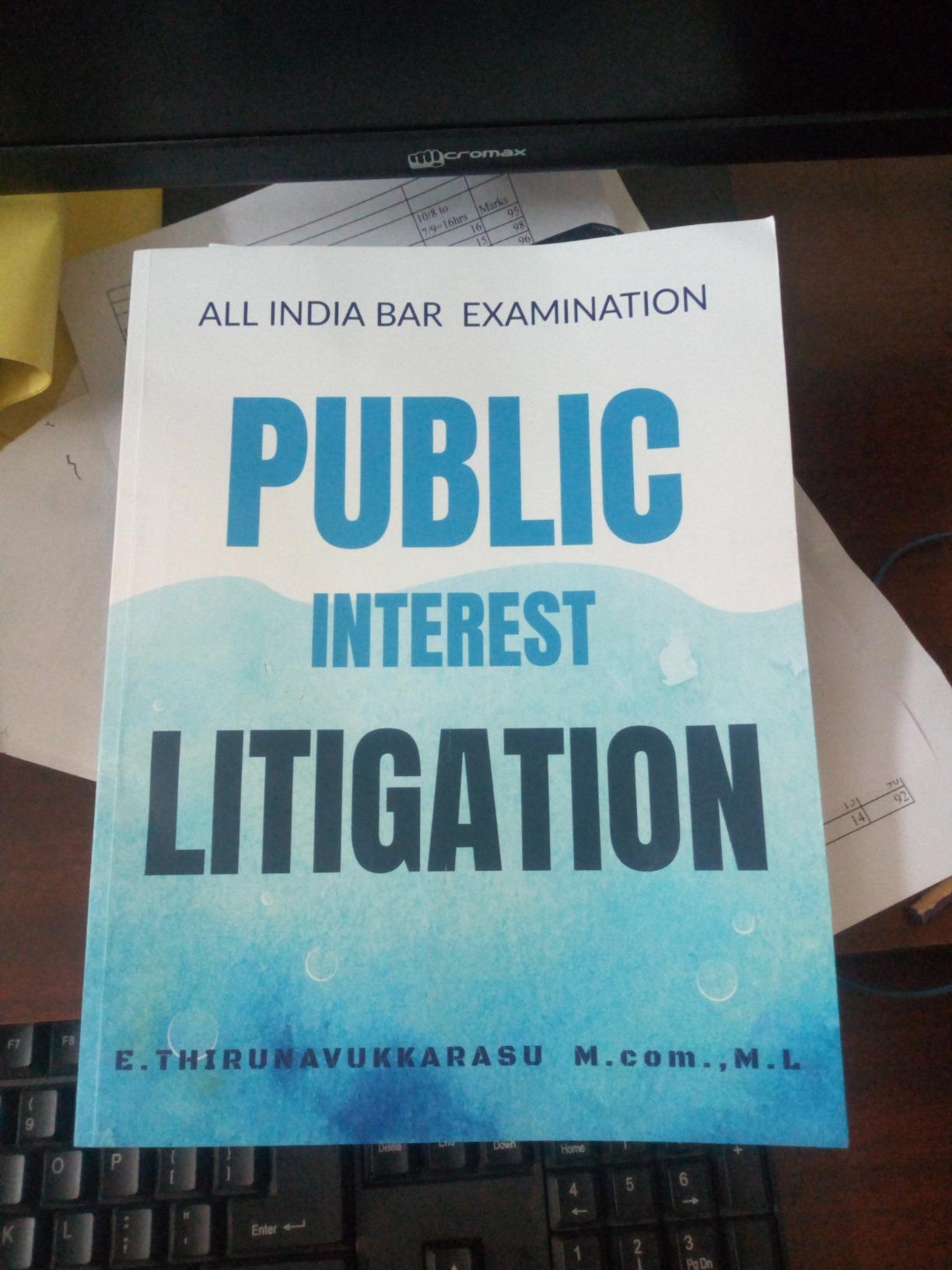 Buy PUBLIC INTEREST LITIGATION IN NUTSHELL : PIL - AIBE Book Online at ...