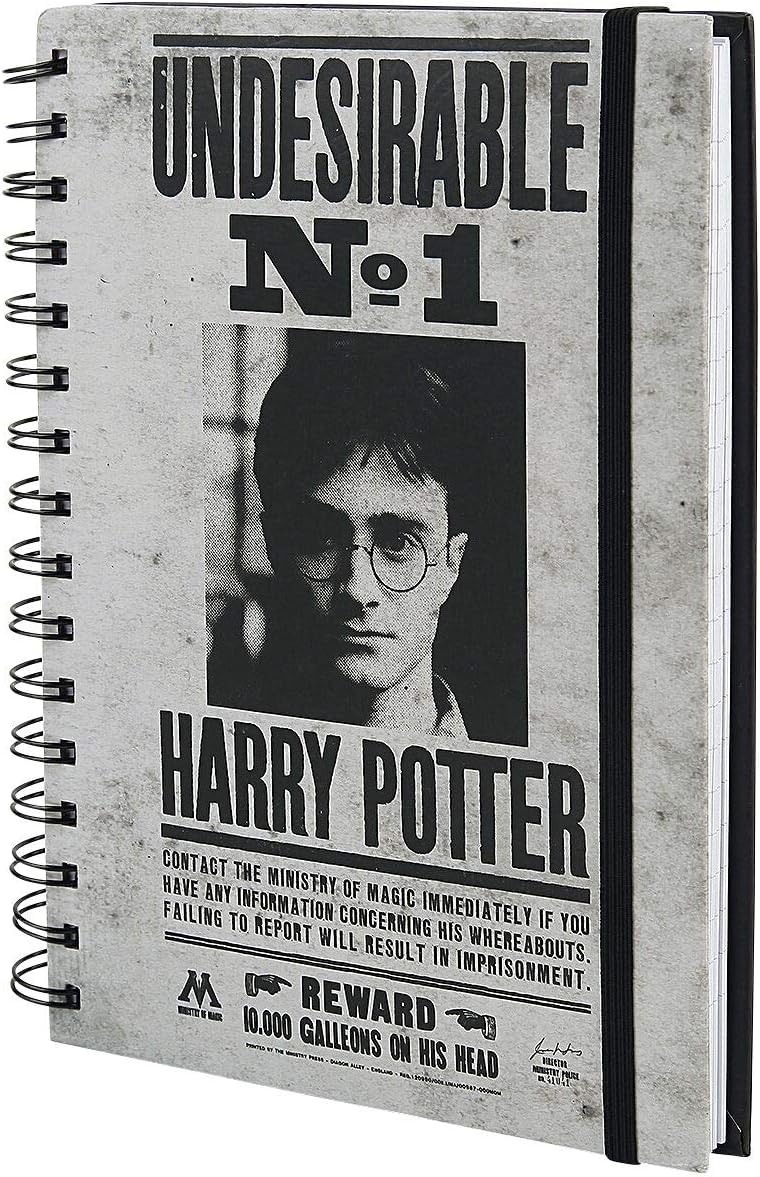 Pyramid International HARRY POTTER A5 Notebook Embossed with Gringotts ...