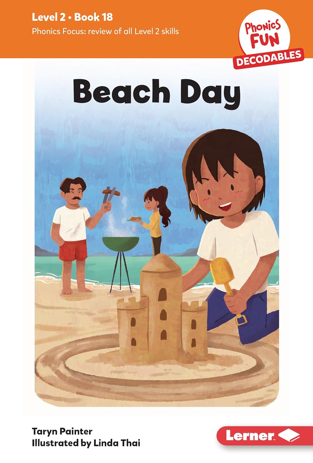 Amazon.com: Beach Day: Book 18 (Phonics Fun Decodables ― Level 2 ...