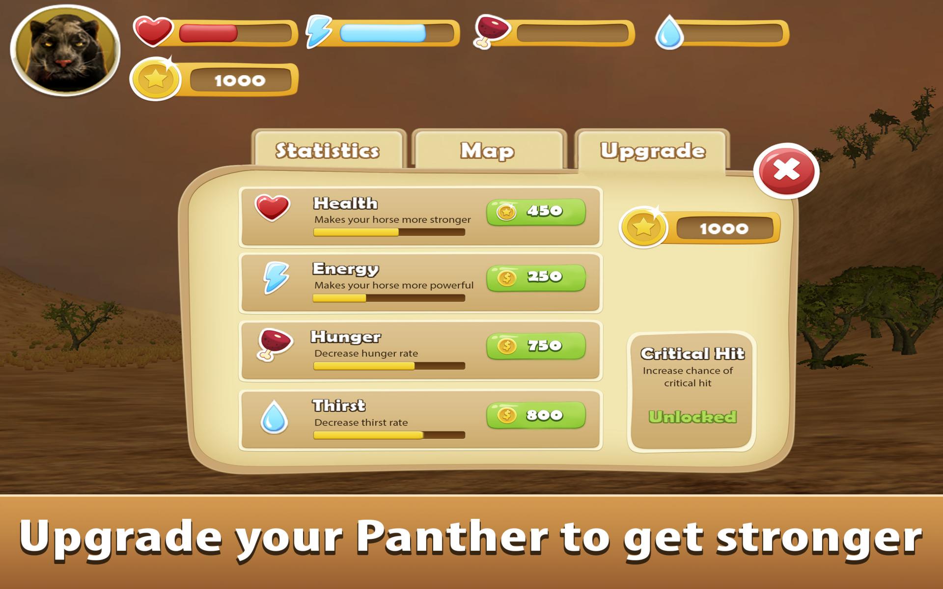 Black Wild Panther Simulator 3D - App on Amazon Appstore