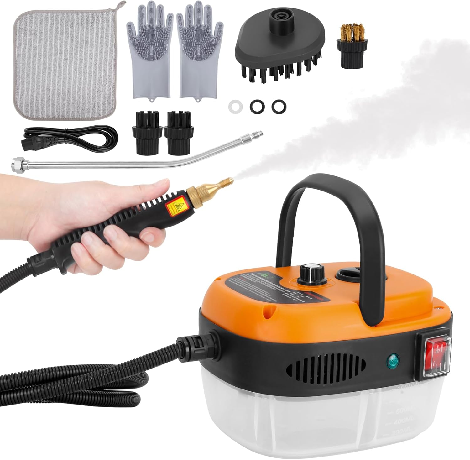 Amazon.com - Handheld Steam Cleaner,1200ml High Pressure Steamer for ...