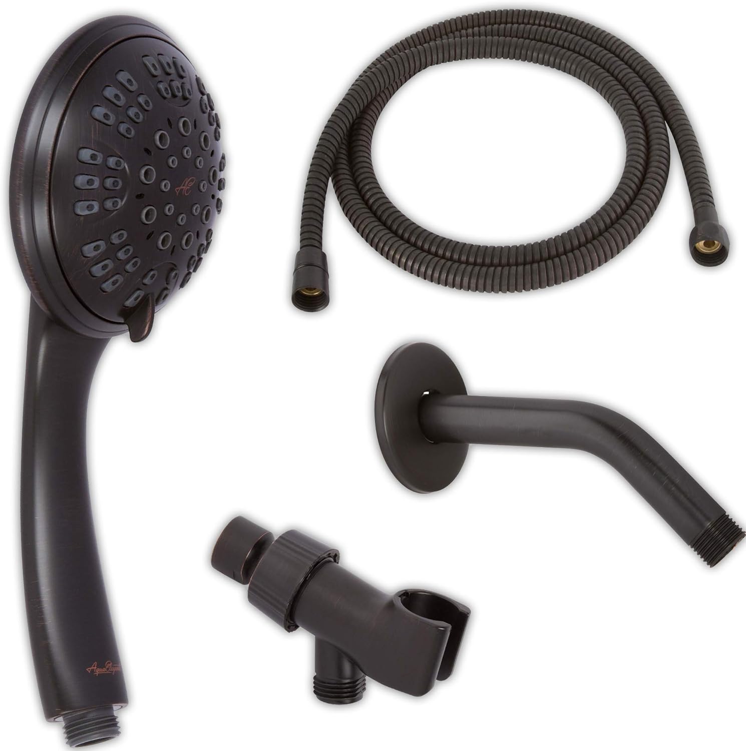 6 Function Handheld Shower Kit + Arm - Adjustable High Pressure ...