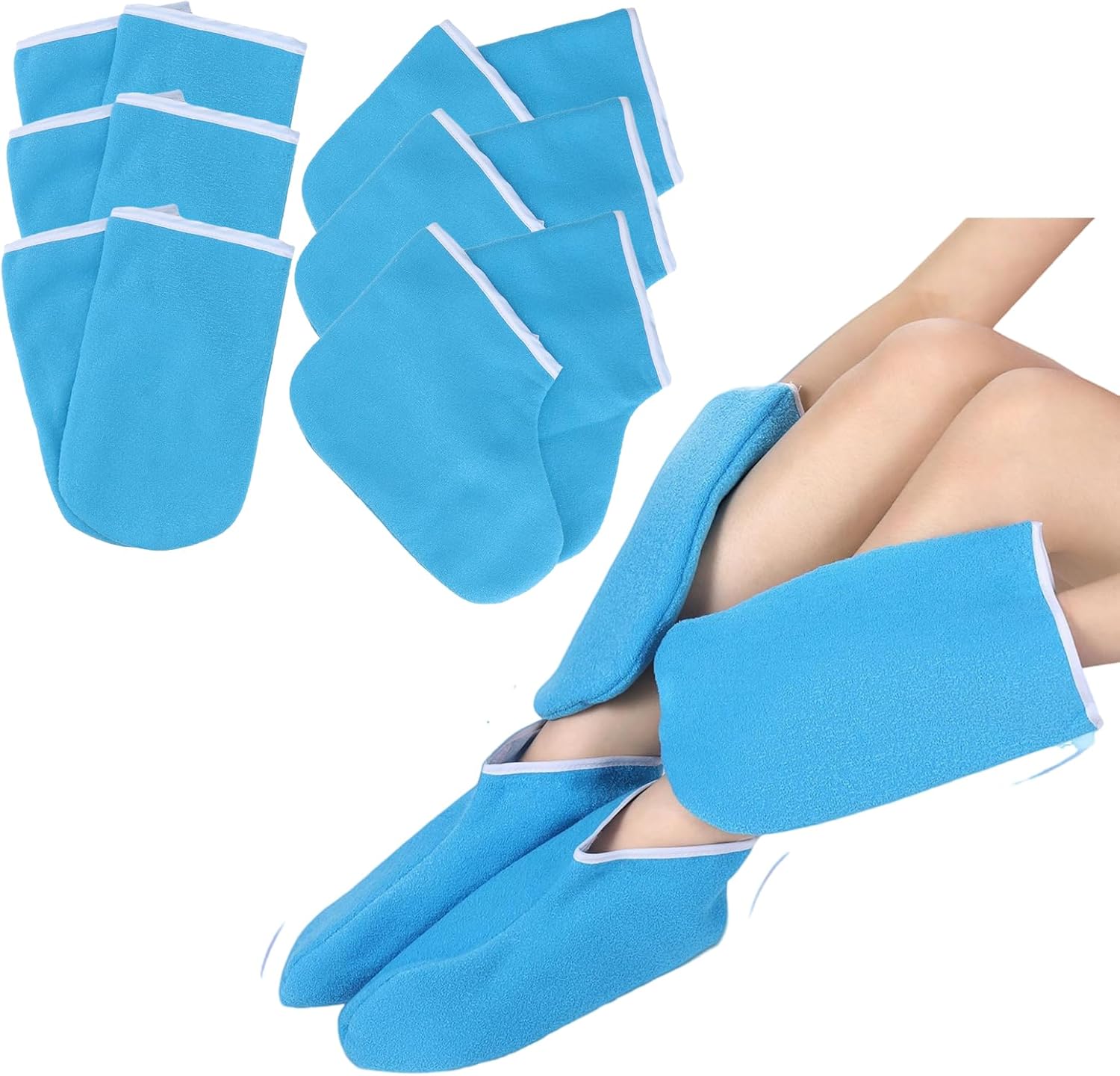 Amazon.com : minkissy Mittens 3 Sets and Ladies Cover Bathing Mitts Kit ...