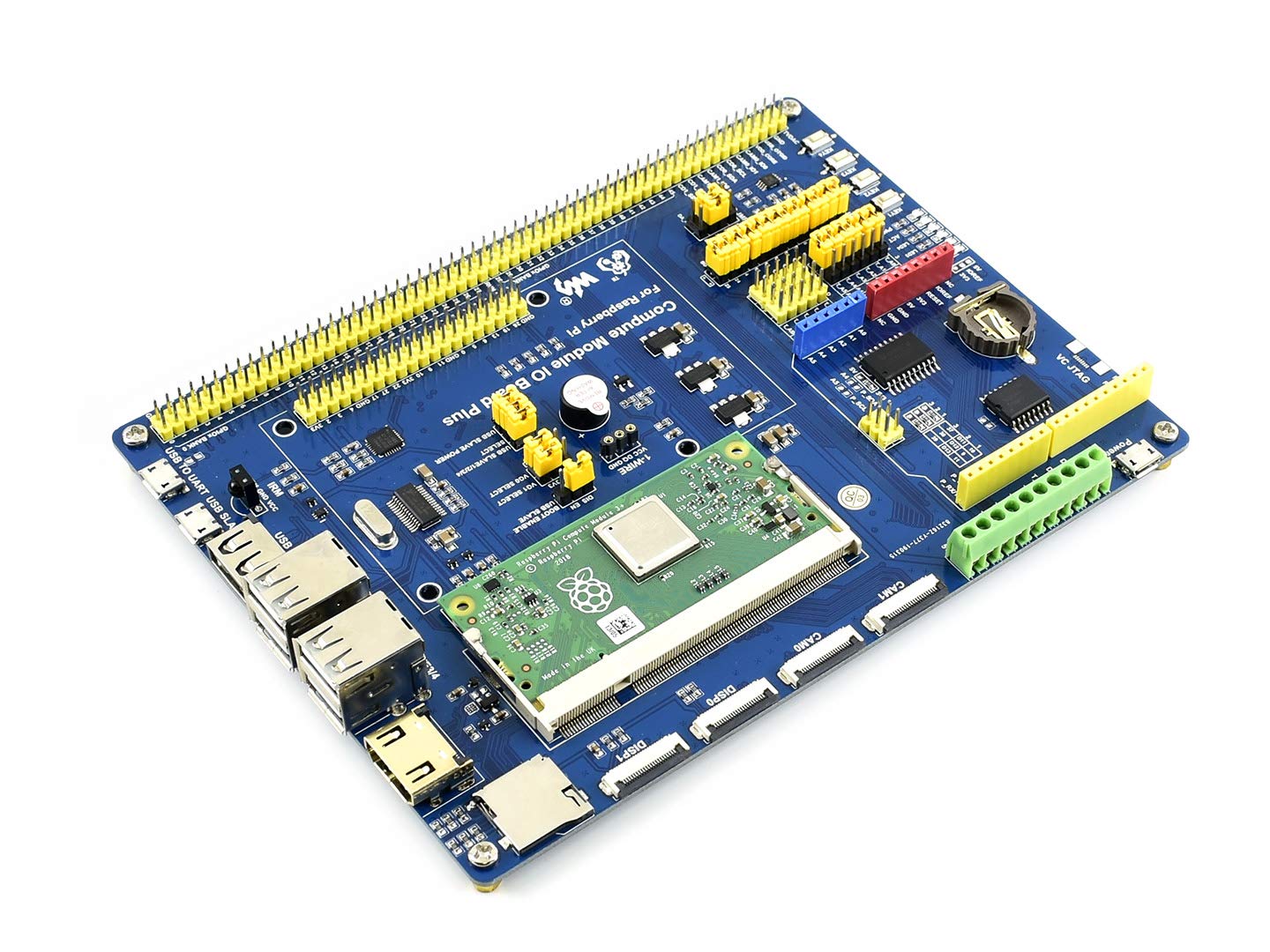 Waveshare Compute Module IO Board Plus Expansion Board, Compatible with ...