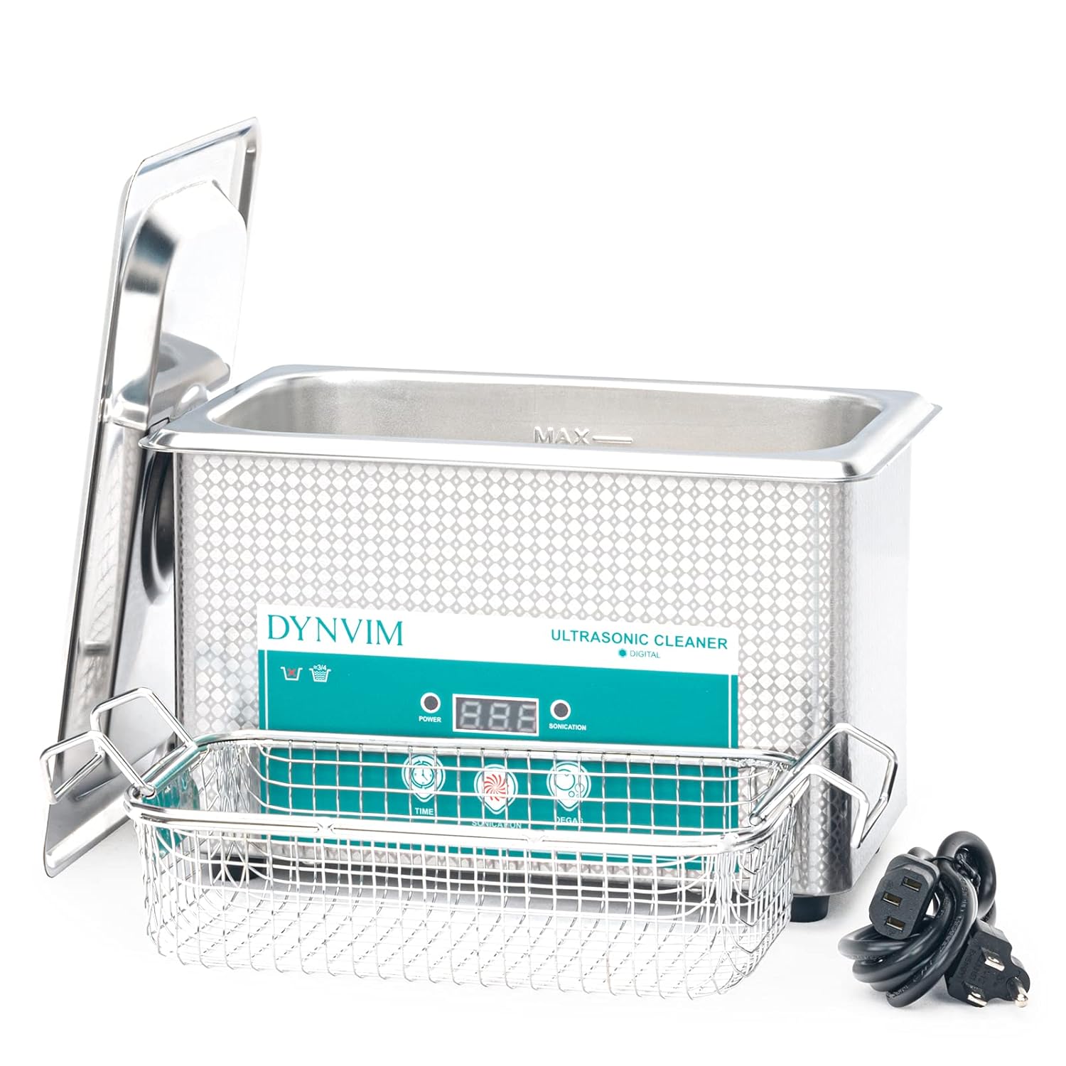 Amazon.com: Ultrasonic Cleaner - DYNVIM 900ml Ultrasonic Jewelry ...