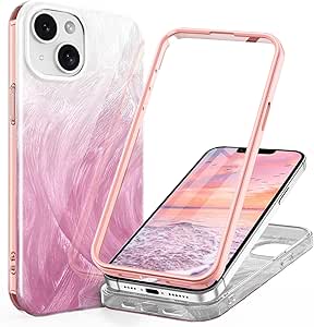 Amazon.com: STERKER Compatible with iPhone 14 Plus Case, Full Body Rugged Floral Pattern Case ...