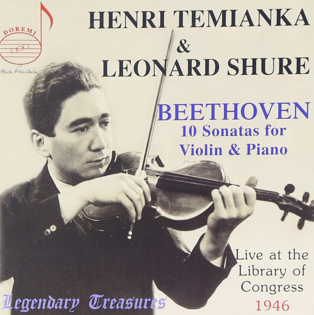 Henri Temianka & Leonard Shure play Beethoven: Henri Temianka, Leonard ...