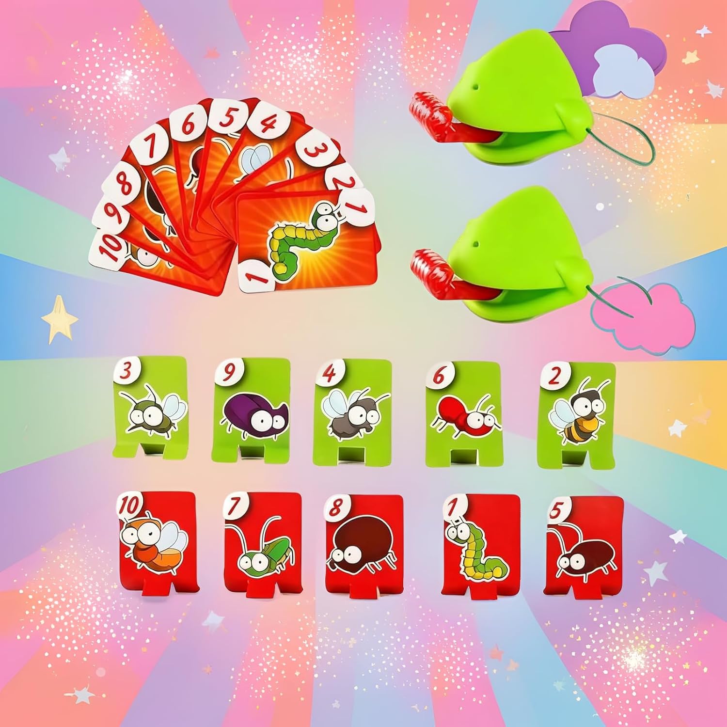 Amazon.com: Frog Tongue Game – The Chameleon Game with Frog Mask ...