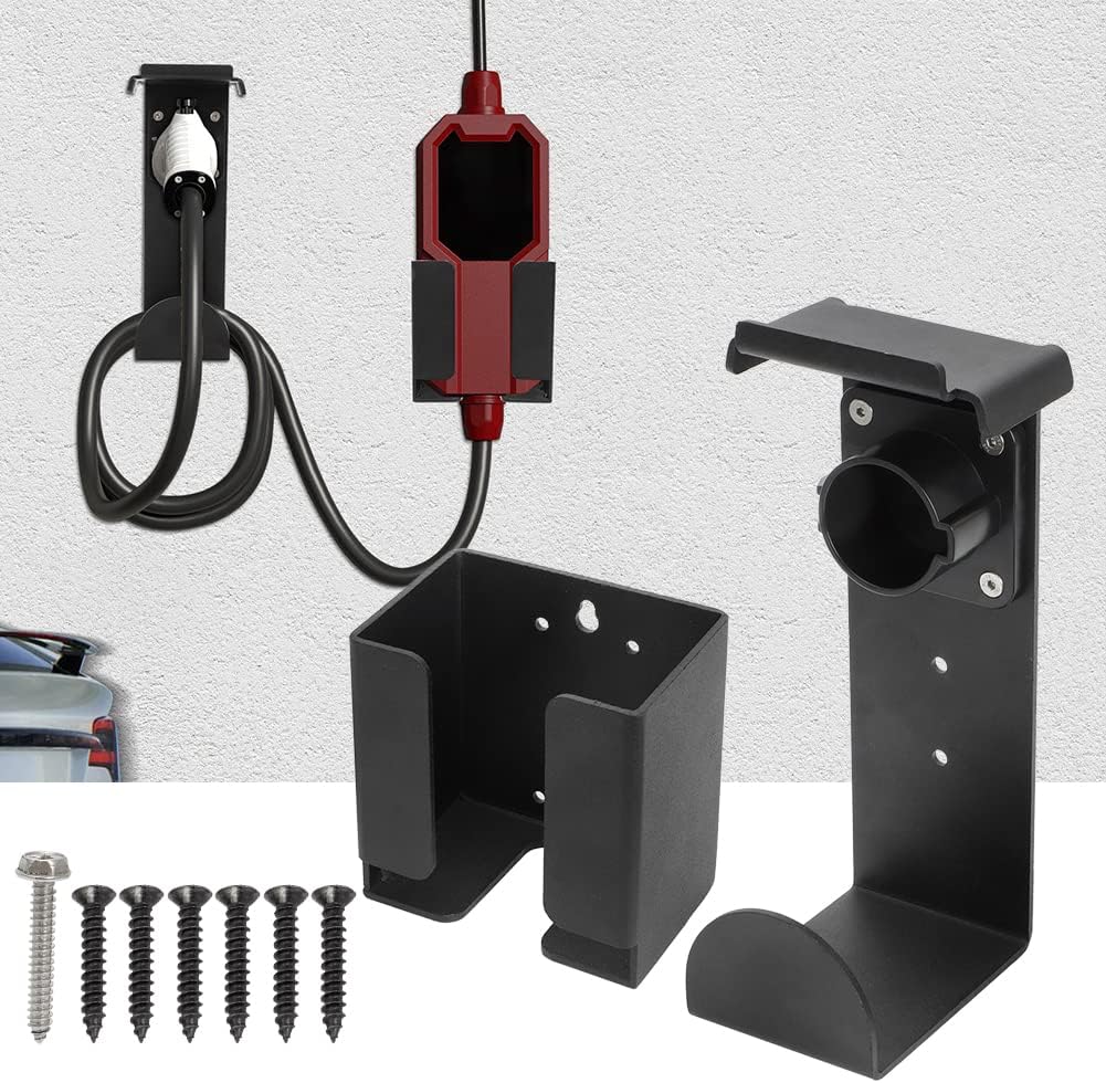 Amazon.com: Alpha Rider EV Charger Holder Wall Mount Kit, Upgraded EV ...