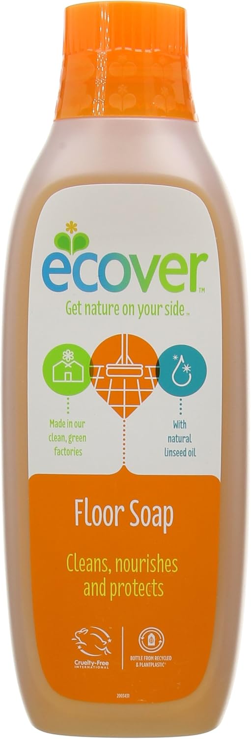 Ecover Floor Soap Concentrated 1 Litre (Pack of 4) : Amazon.co.uk: Grocery