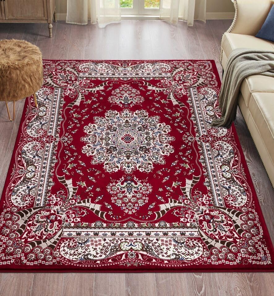 Traditional Style Area Rug Extra Large Rugs for Bedroom Living Room ...