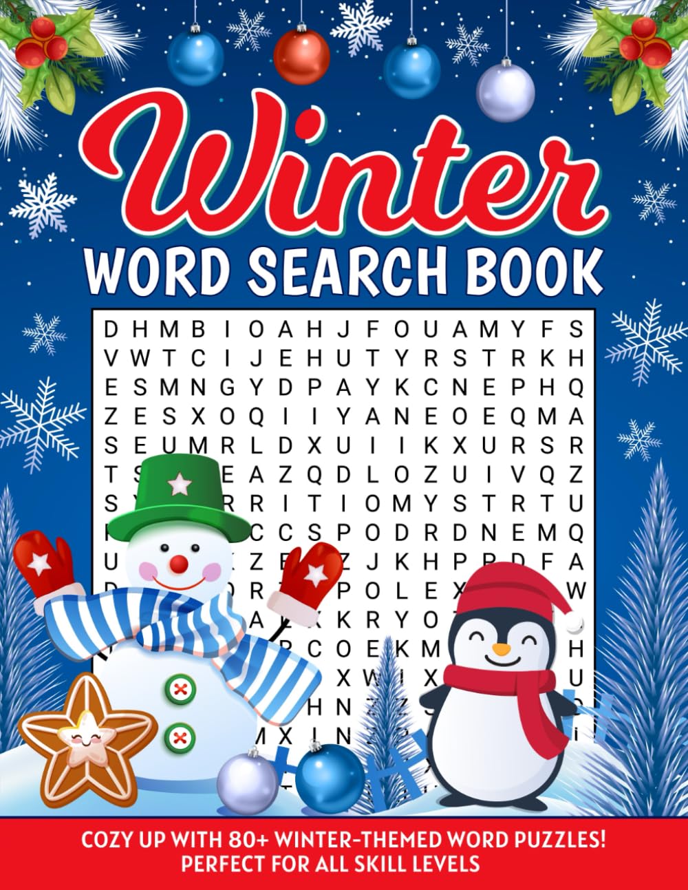 Amazon.com: Winter Word Search Puzzle Book: Cozy Up With 80+ Winter ...