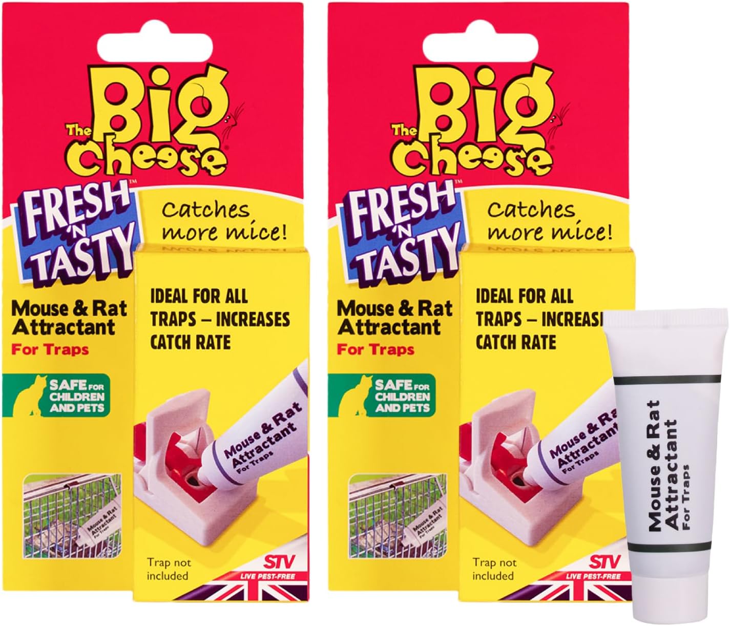 The Big Cheese Fresh 'N Tasty Mouse & Rat Attractant - Hazard-Free Rat ...