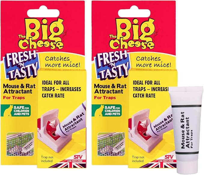 The Big Cheese Fresh 'N Tasty Mouse & Rat Attractant - Hazard-Free Rat ...