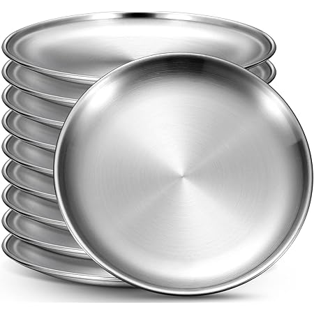 Amazon.com | King International Stainless Steel Dinnerware Set of 50 ...