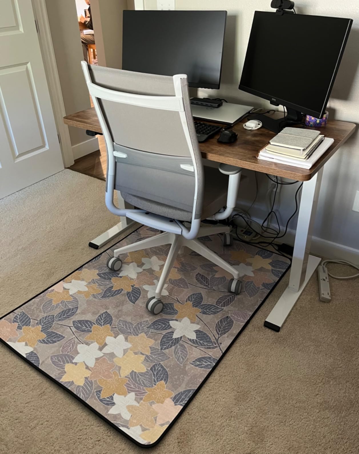 Amazon.com : Heavy Duty Office Chair Mat for Carpet and Hardwood Floor ...