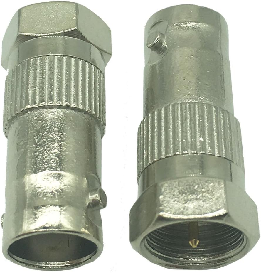 Amazon.com: DONG Metal F type Male to BNC Female jack Coax Adapter ...