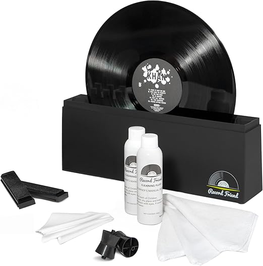 Big Fudge Vinyl Record Cleaner Kit - incl. Record Cleaning Machine ...