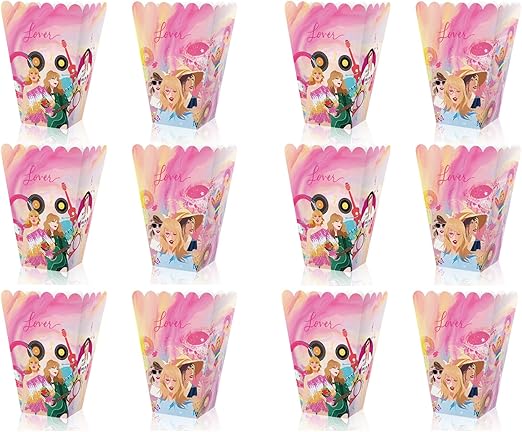 Amazon.com: Generic 12Pcs Singer TS Popcorn Boxes Popcorn Containers ...