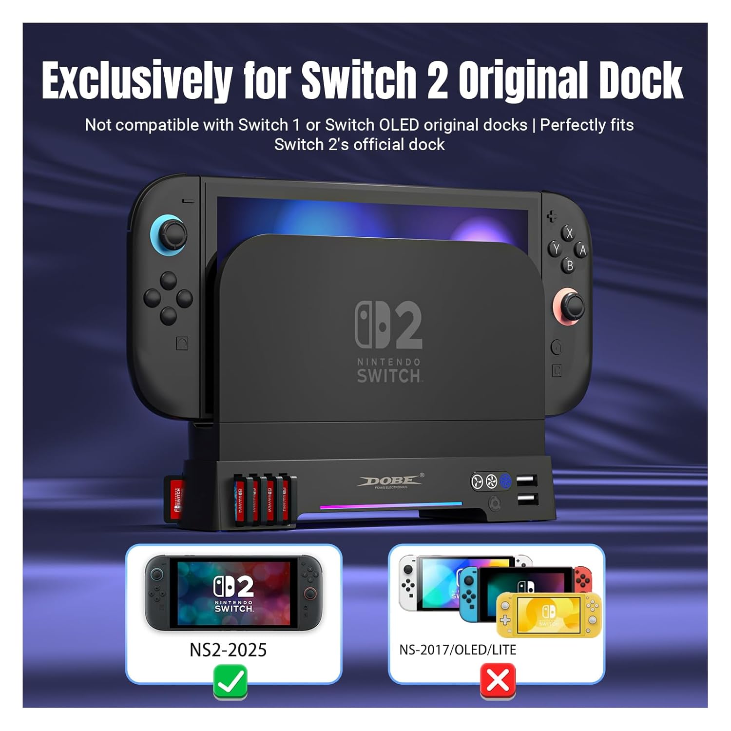 Nintendo Switch 2 Cooling Fan with Dual Quiet Fans & Thailand | Ubuy