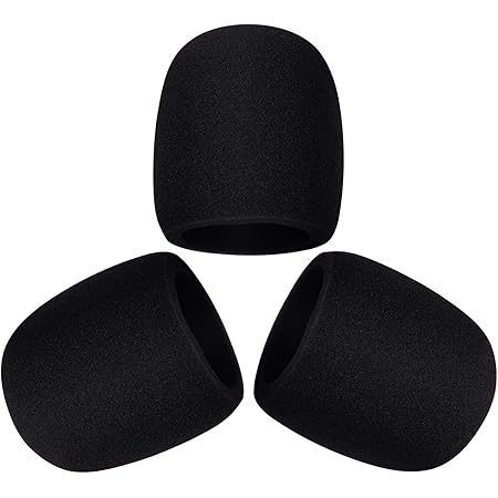 Amazon.com: Mudder Mic Cover Foam Microphone Windscreen, Condenser ...