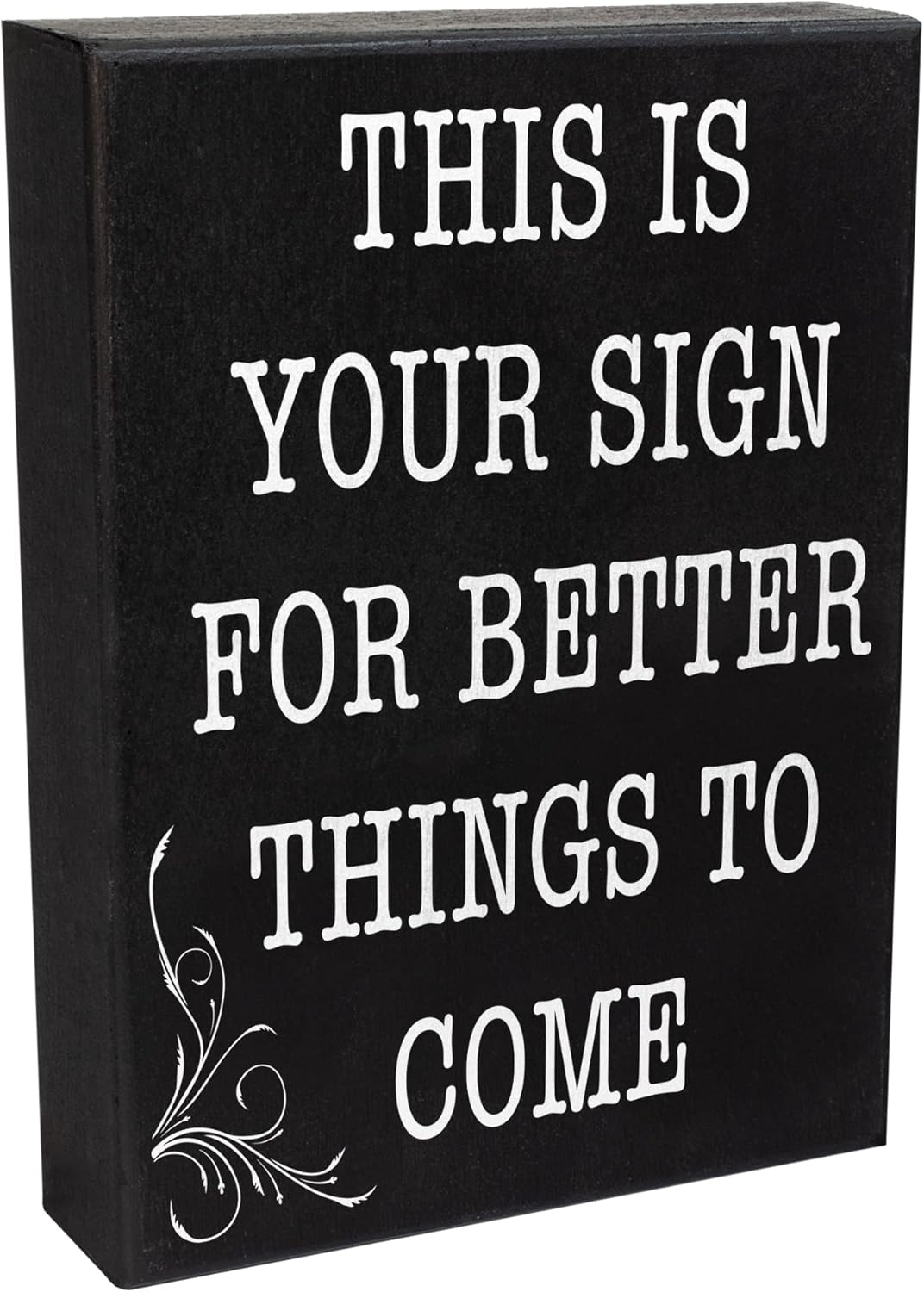 Amazon.com: JennyGems This Is Your Sign For Better Things To Come, Good ...