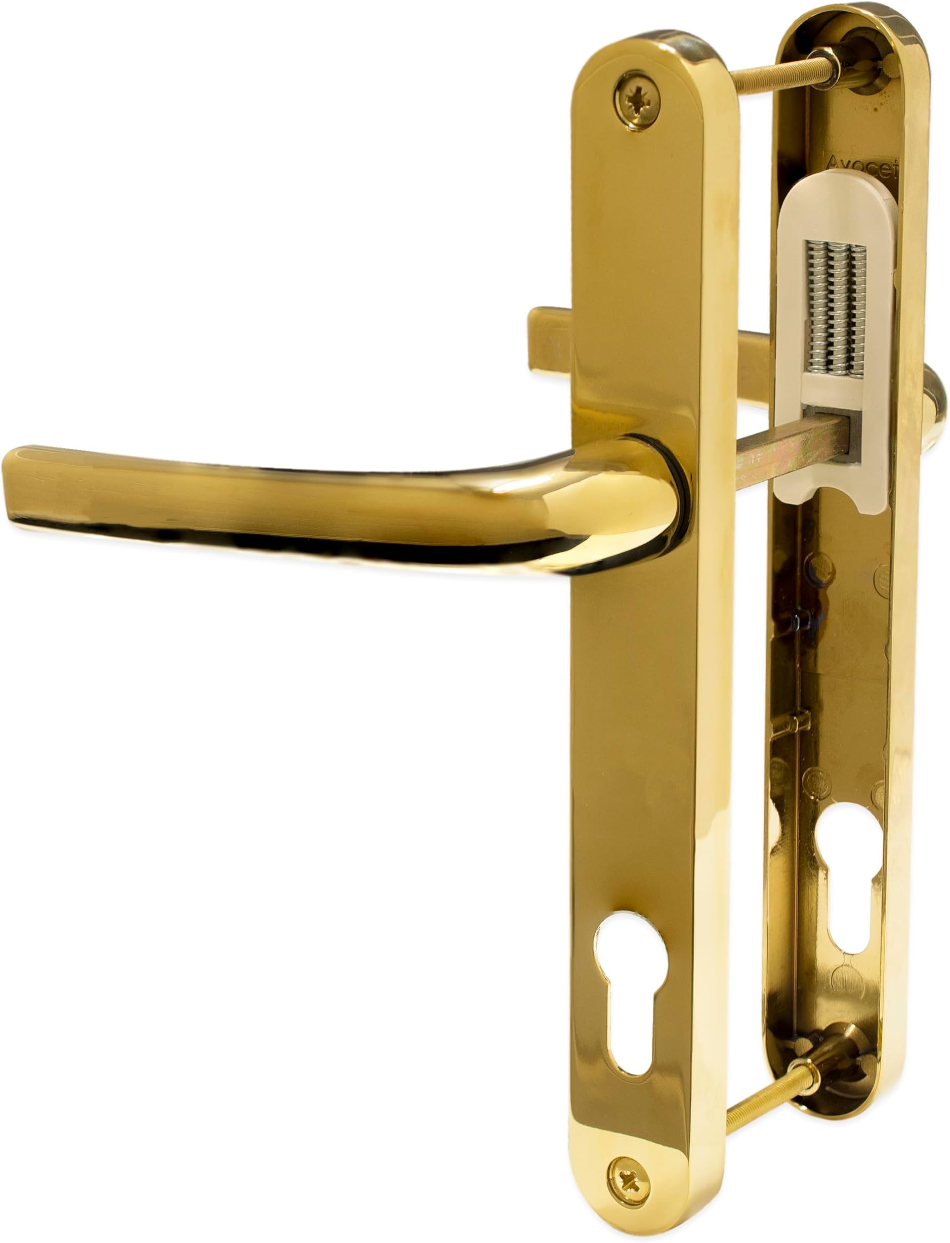 UPVC Door Handle Avocet Pioneer Sprung 92mm PZ Double Glazing Pair Set ...