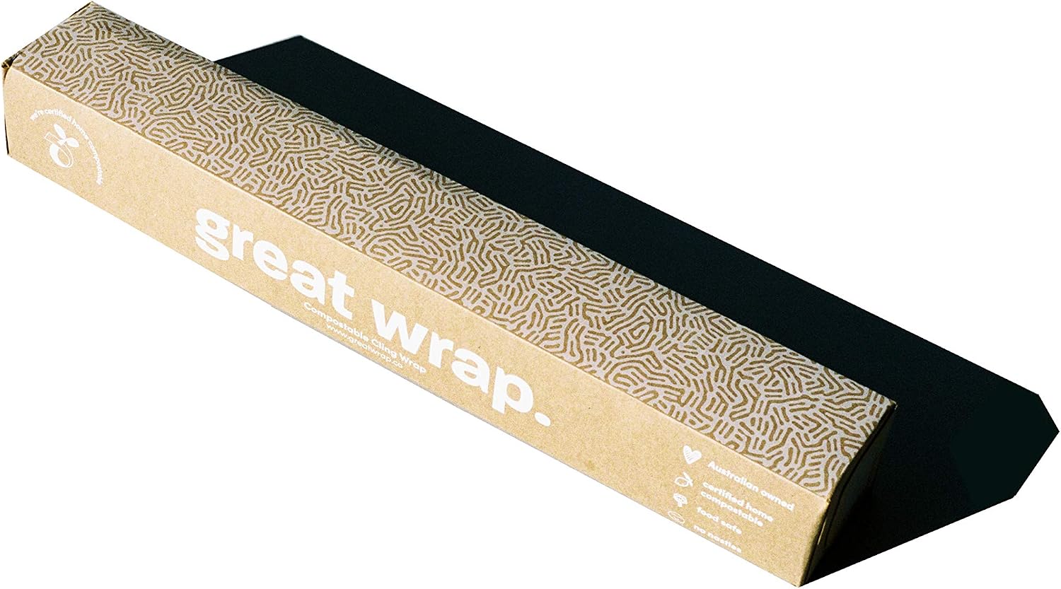 Great Wrap - 100% Compostable & Biodegradable Cling Wrap (2 Pack, 200m ...