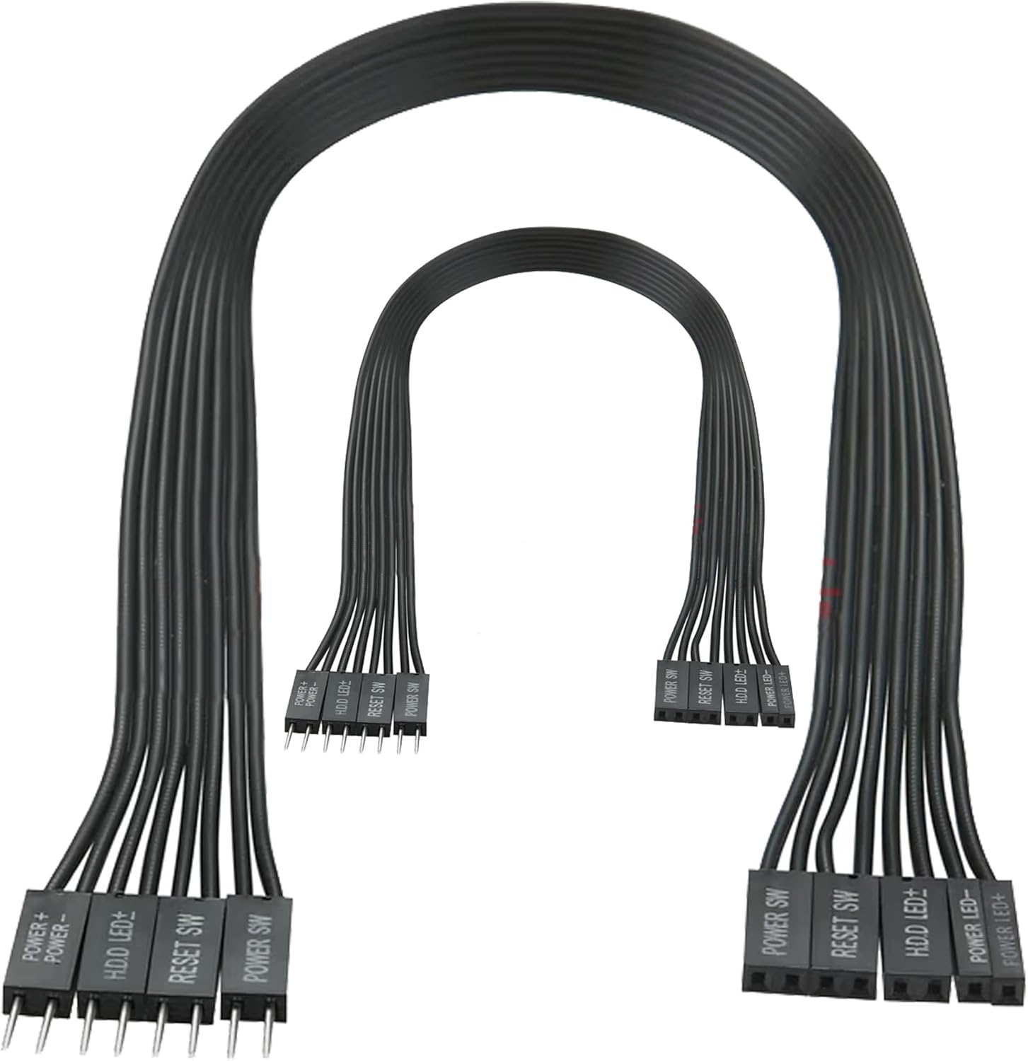 Amazon.com: MISYNLON 2Pack Motherboard Expansion Cable Include SW Power ...