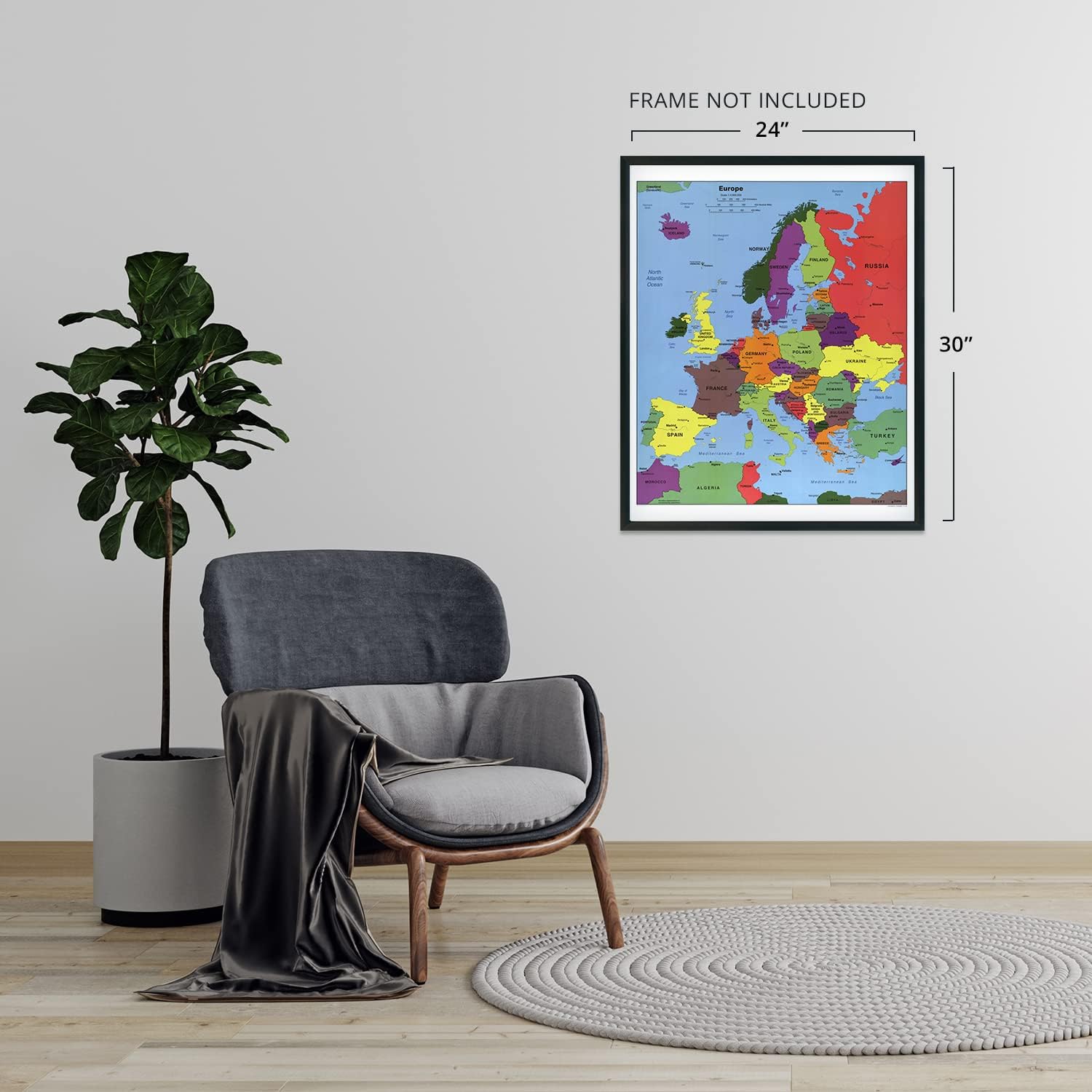 HISTORIX 2004 Europe Map Poster - Vintage Wall Philippines | Ubuy