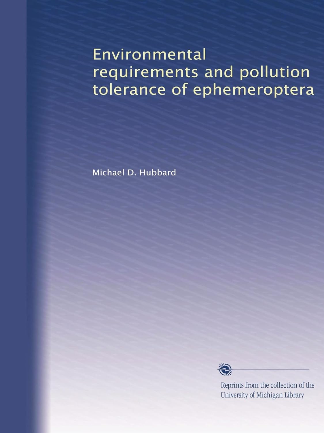 Amazon.co.jp: Environmental requirements and pollution tolerance of ...
