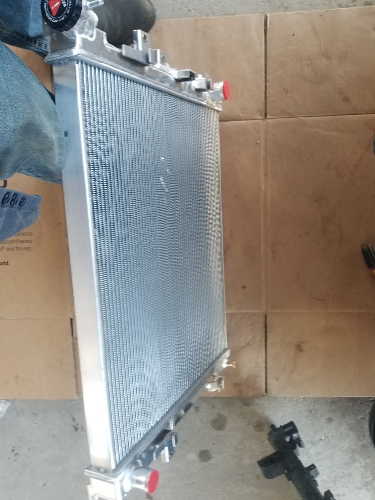 $40/mo - Finance Aluminum Radiator for 2009-2021 Dodge Ram 1500 2500 V6 ...