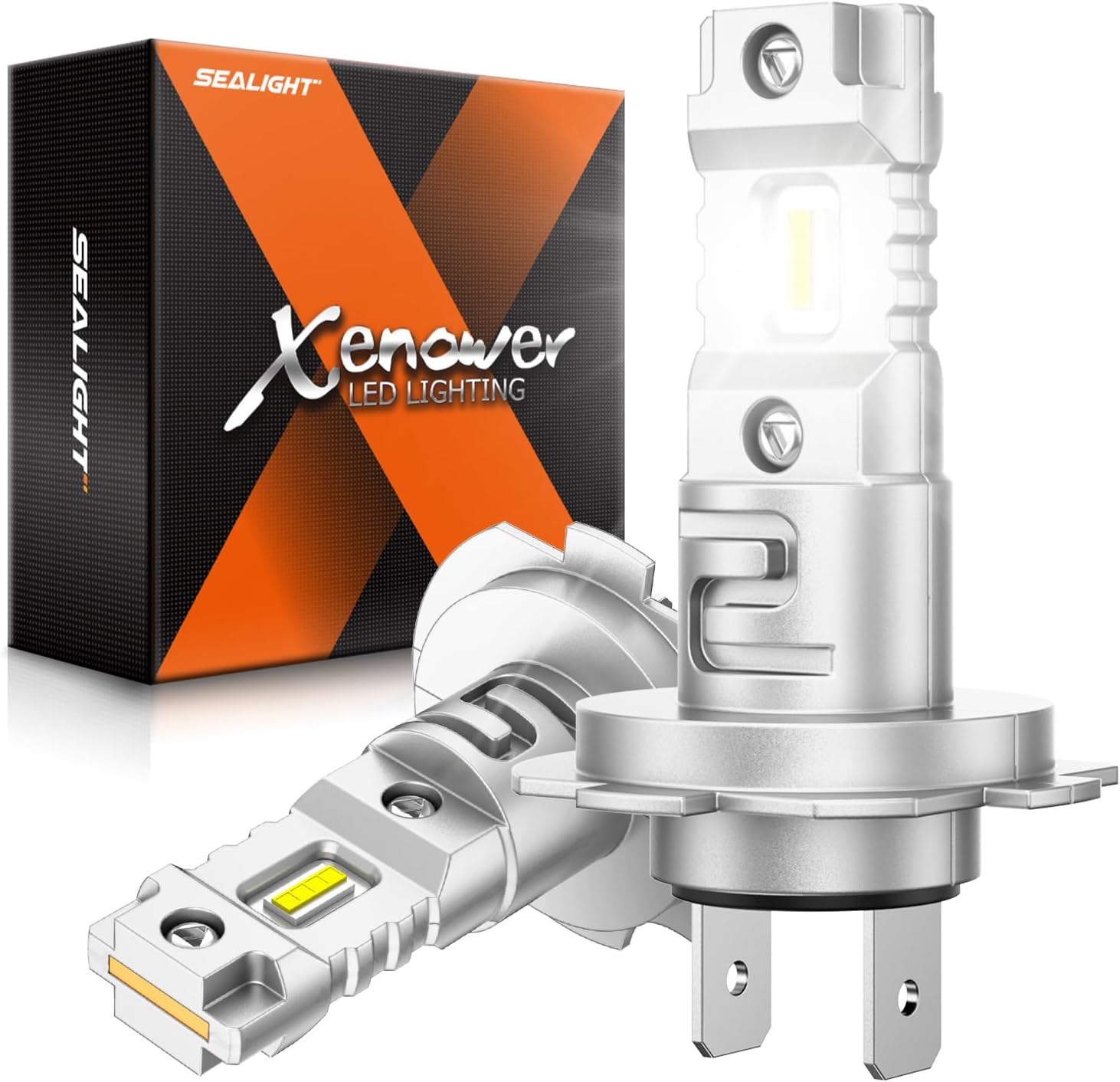 Amazon.com: SEALIGHT H7 Bulbs 800% Brighter 30000LM 2025 Edition 99% ...