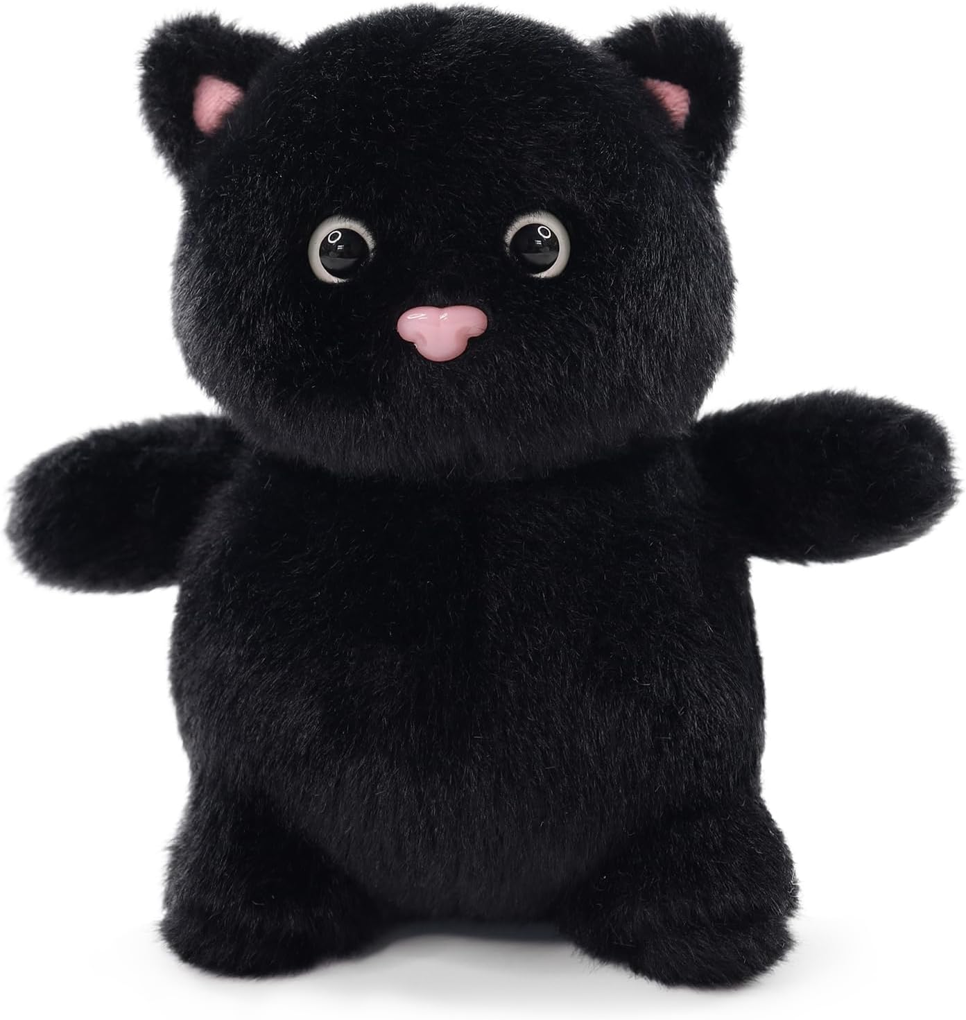 Amazon.com: Sew Butiful 8" Black Cat Stuffed Animals Plush, Cute ...