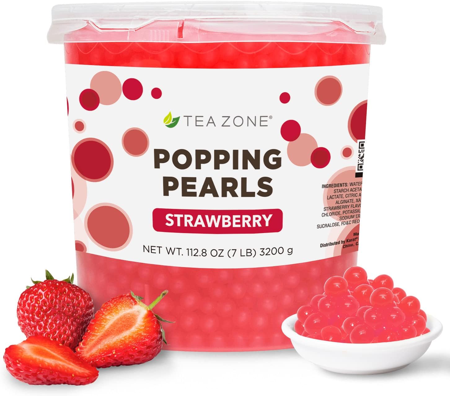 Amazon.com: Bursting Popping Boba (7.26lbs) (Strawberry) : Grocery ...