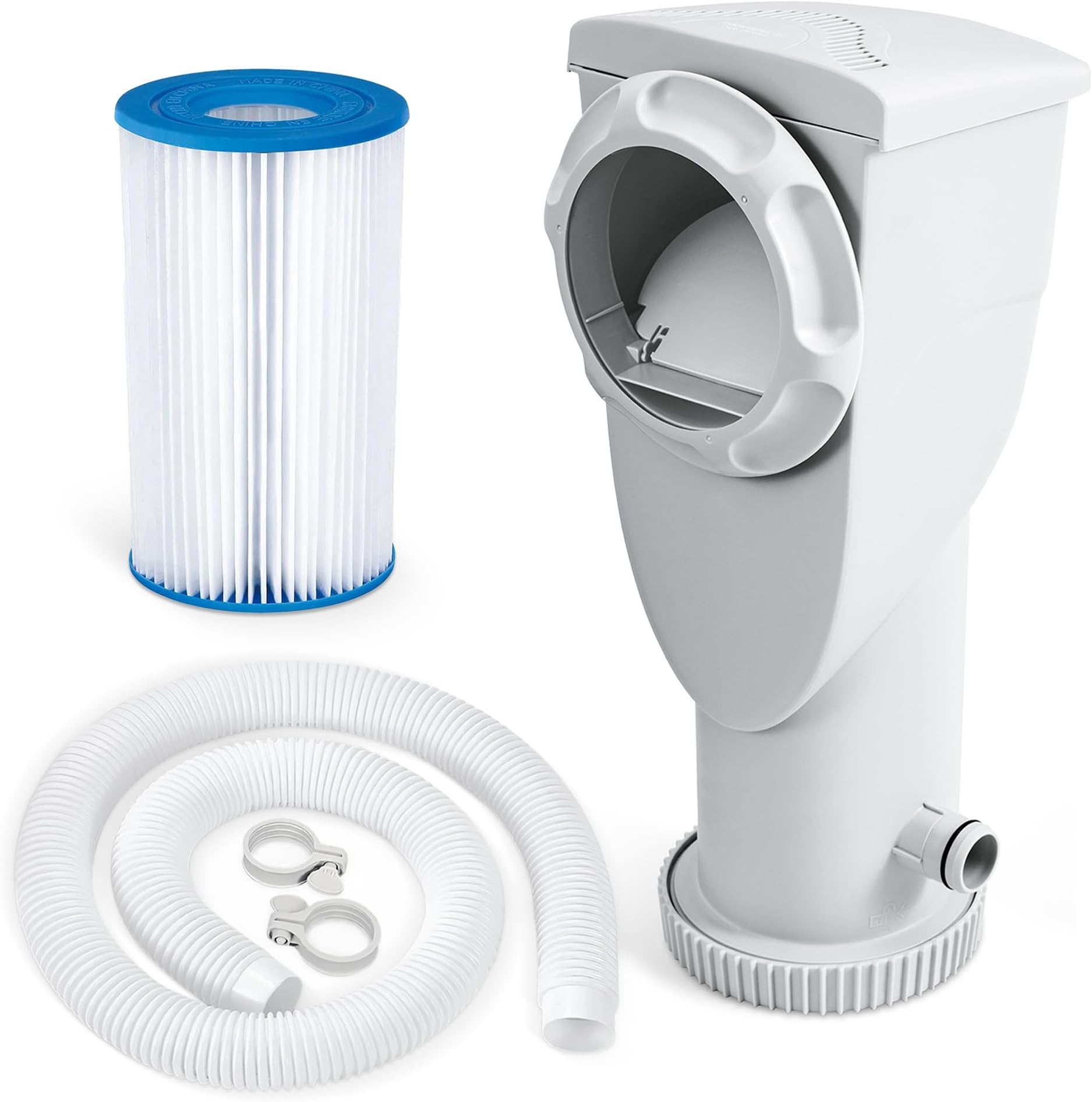 Amazon.com : Funsicle SkimmerPlus 1000 GPH 2-in-1 Filter Pump and ...