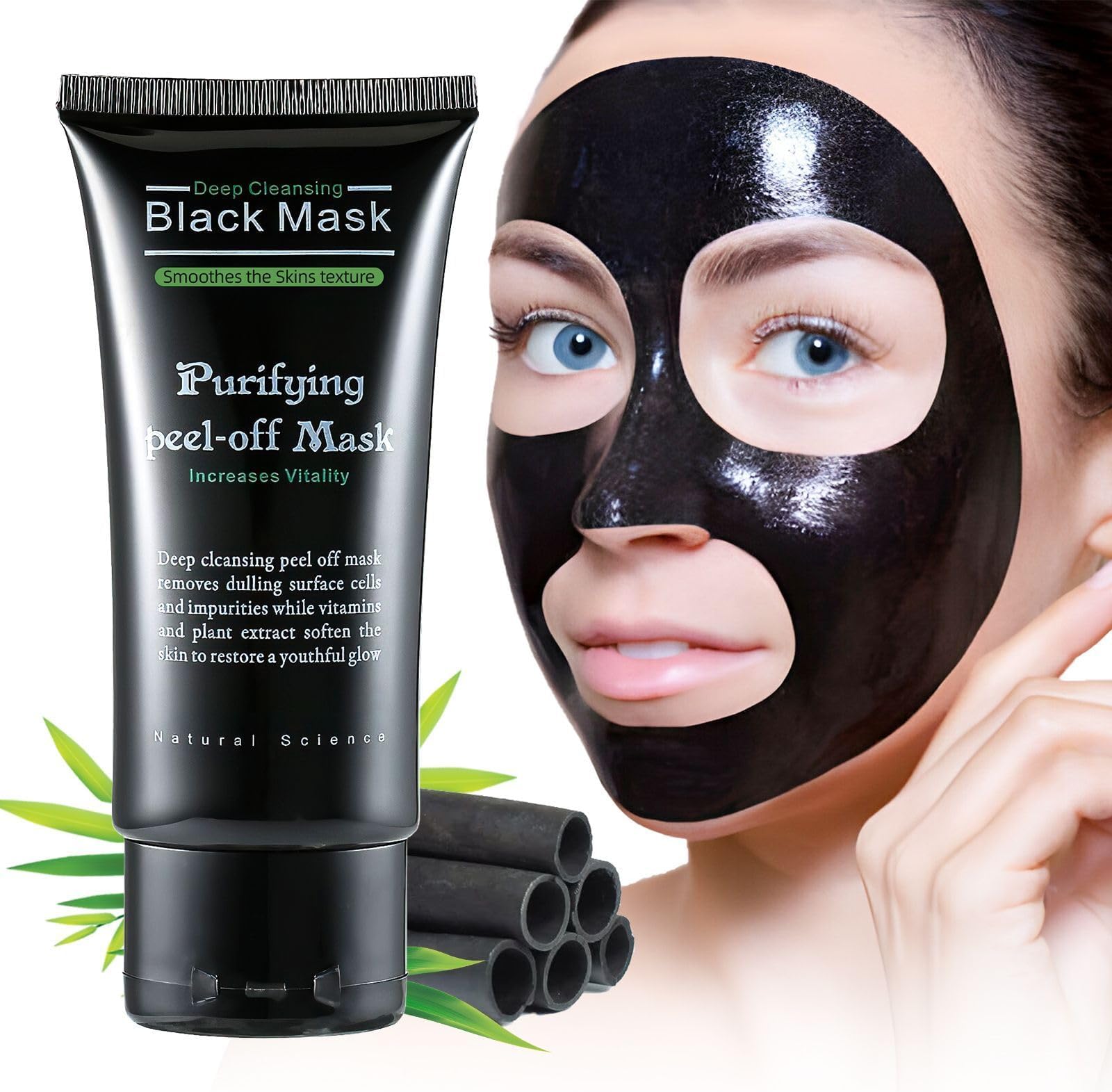 Amazon.com : SHVYOG Blackhead Peel Off Face Mask, 3-in-1 Blackhead ...