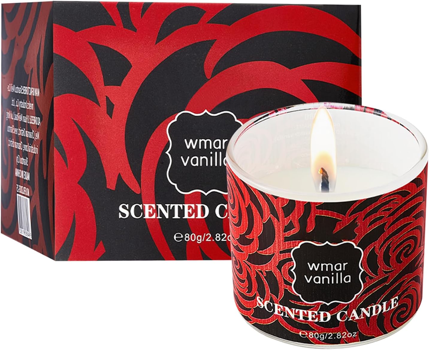 Amazon.com: Soy Candles Home Glass Jar Scented Candles Even Burn High ...