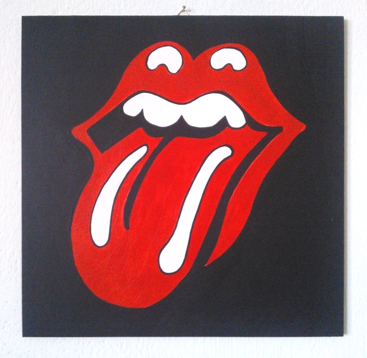 Rolling Stones Logo Pop Art
