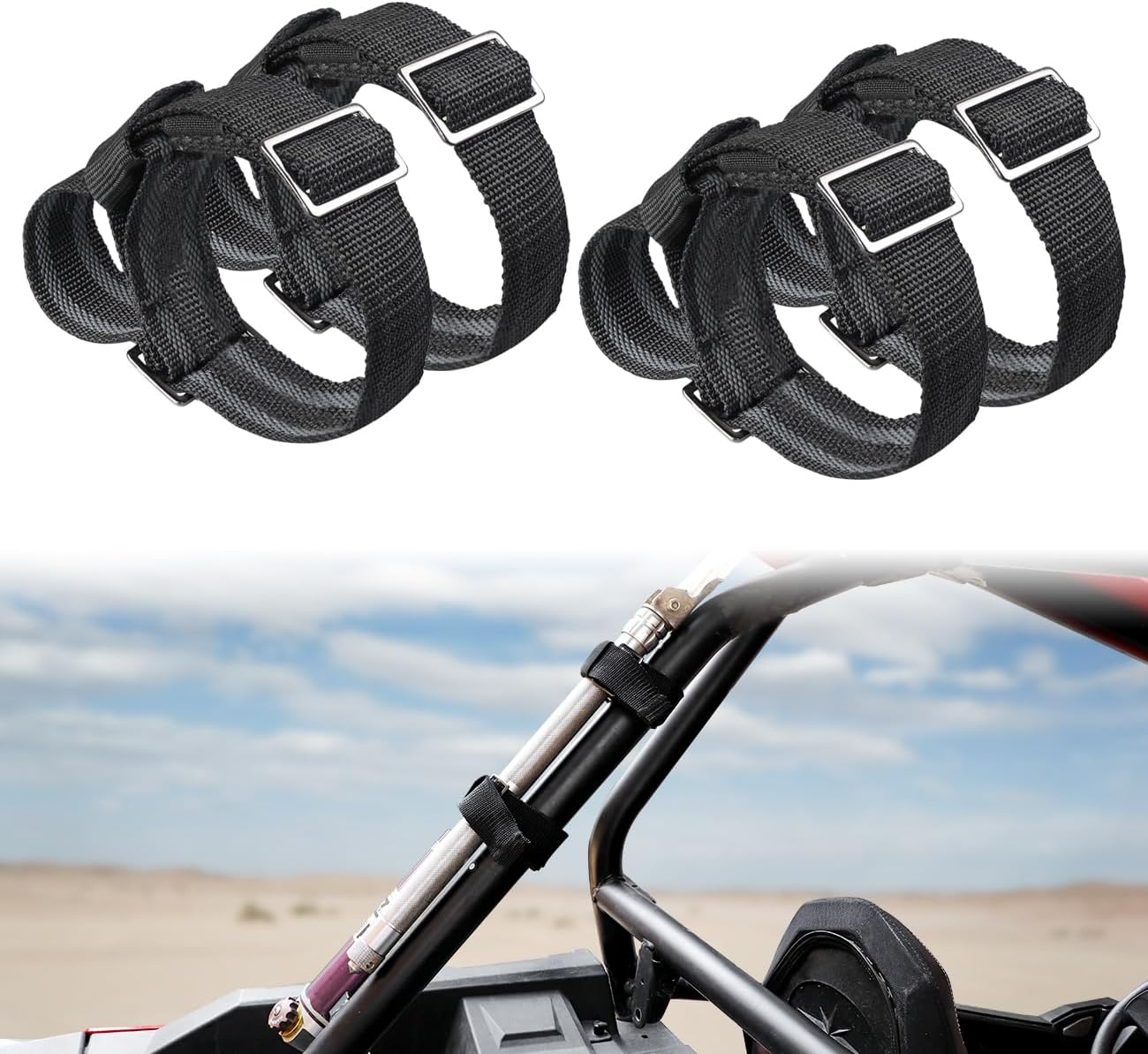 Amazon.com: DSISIMO 4Pack Roll Bar Shovel Mount Holder for Roof Rack,19 ...