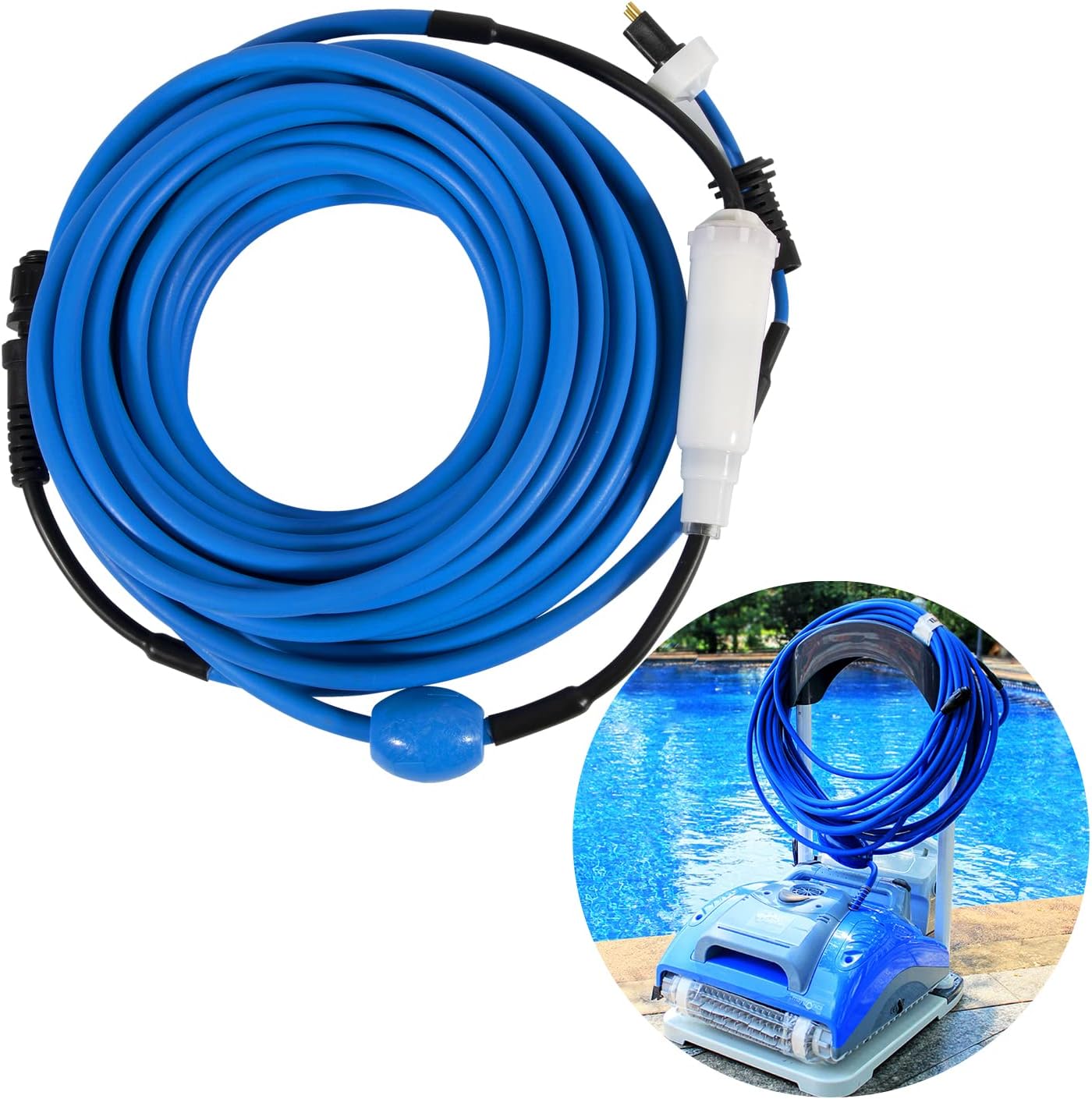 Amazon.com: 9995862 60ft Cable and Swivel DIY - 2 Wire - for Dolphin ...