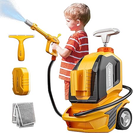 Amazon.com: CZOALX Kids Clean Car Wash Toy Toddler Cleaning Set Car ...