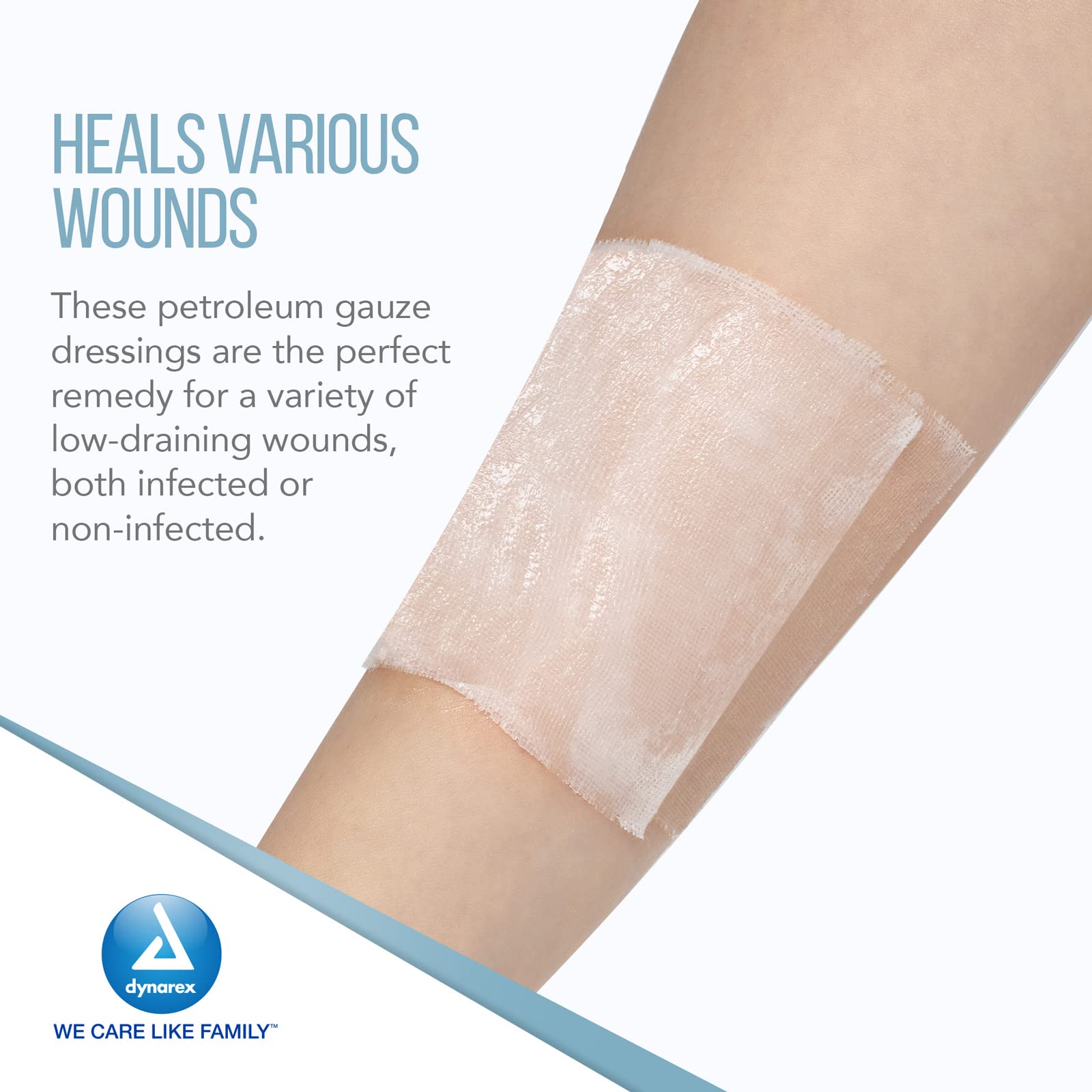 Snapklik.com : Dynarex 3039 Sterile Petroleum Non Adhering Gauze ...