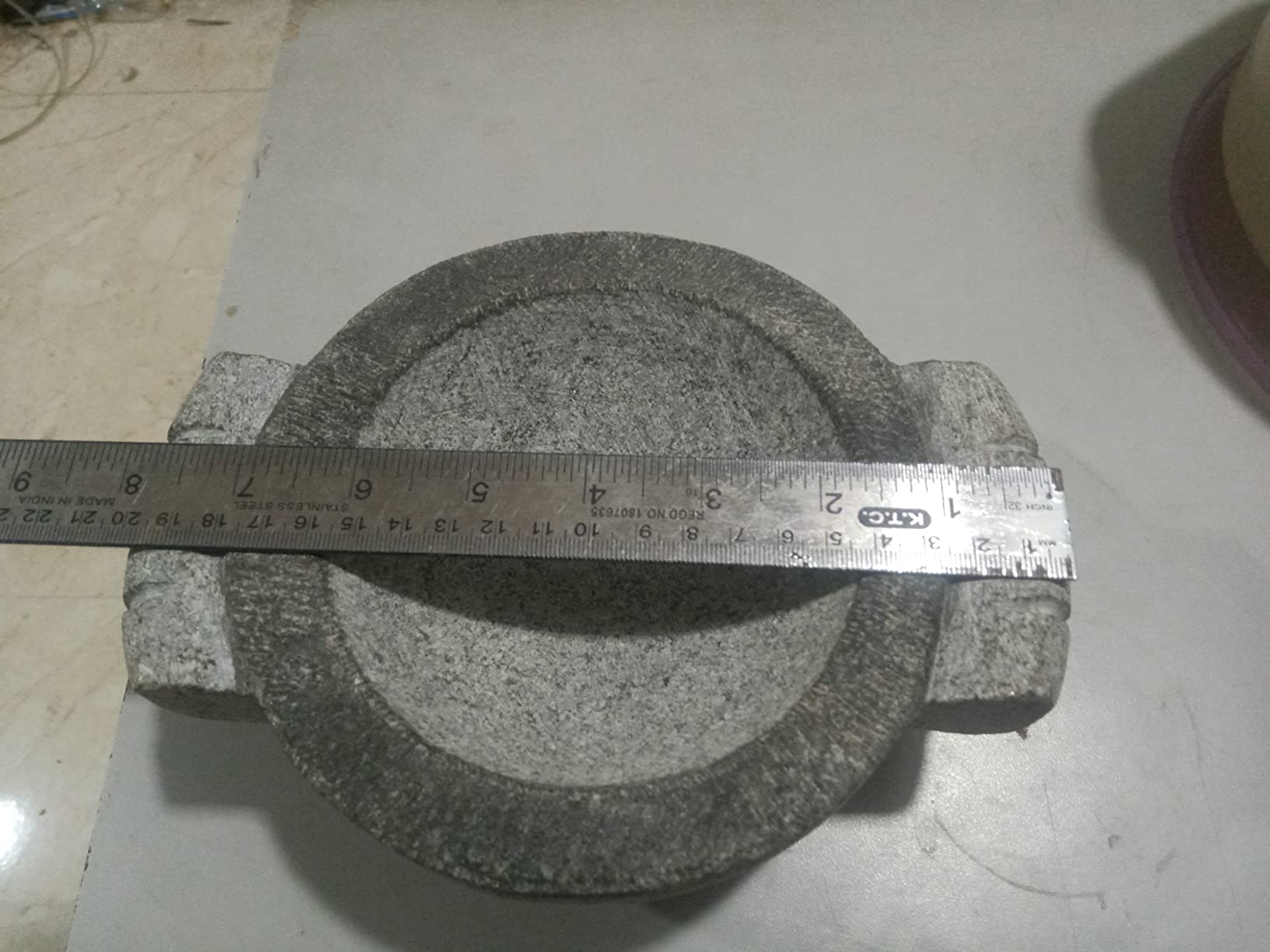 MYNAKSHA Stone uruli for home decor, Stone Urli Ethnic Traditional Bowl ...