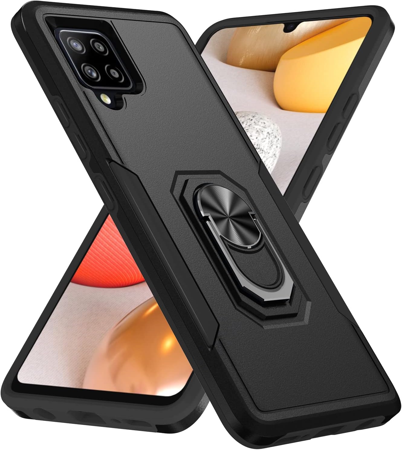 Amazon.com: Fucozan for Samsung Galaxy A42 5G Case with Kickstand Ring ...