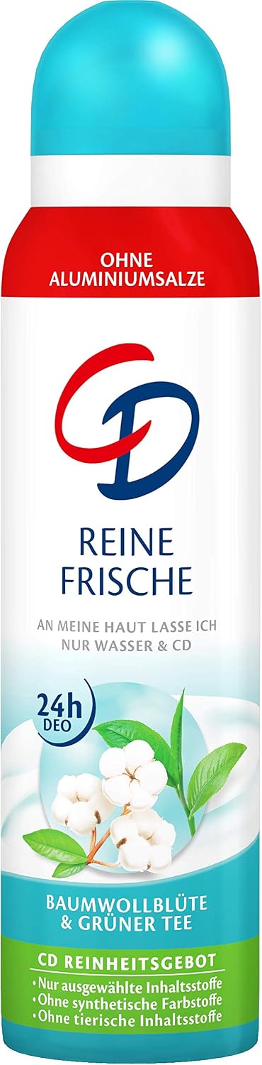 CD Deodorant Spray "Pure Fresh" 6 x 150 ml, Deodorant without Aluminium ...