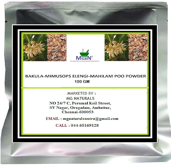 MAULSARI-MIMUSOPS ELENGI-MAHILAM POO POWDER 100 GM : Amazon.in: Beauty